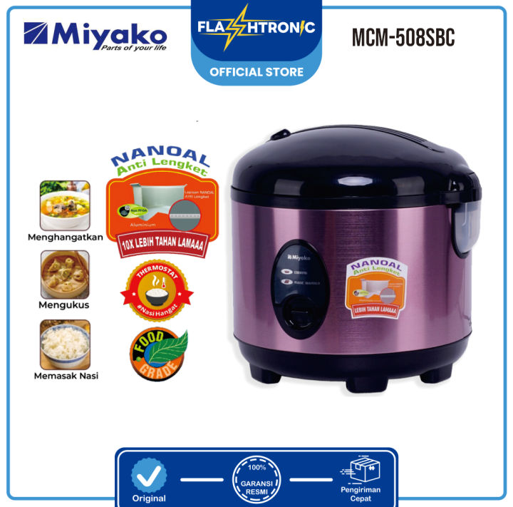 Miyako MCM-508SBC / MCM508SBC Rice Cooker RICE COOKER 1.8 LITER ...