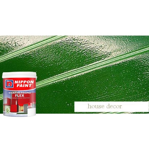 Cat Luaran & Dalaman // CAT BERKILAT // Nippon Paint Weatherbond & Flex ...