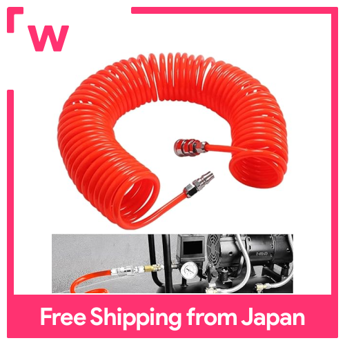 Air Hose Air Tool Spring Type 6M Spiral Air Hose Inner Diameter 5mmX ...