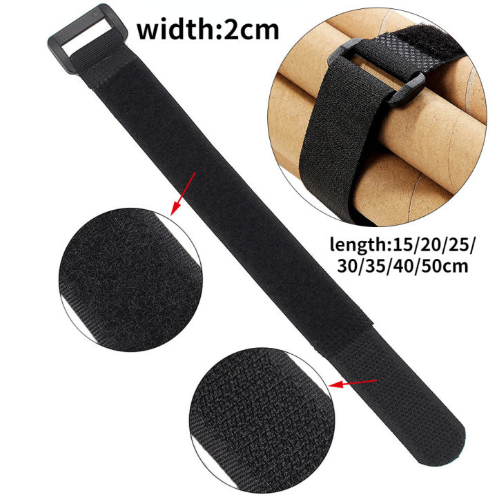 Reusable Velcro Cable Ties, Adjustable Multipurpose Fastening Cable ...