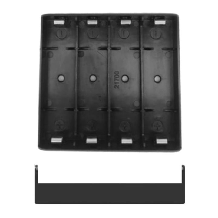 4X 21700 Battery Holder Storage Box Case ABS Fireproof Cases Slot ...