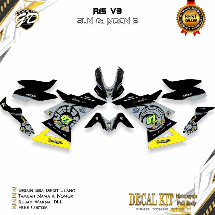 Decal R15 V3 Full Body Stiker R15 V3 Full Body Decal Sticker R15 V3 ...
