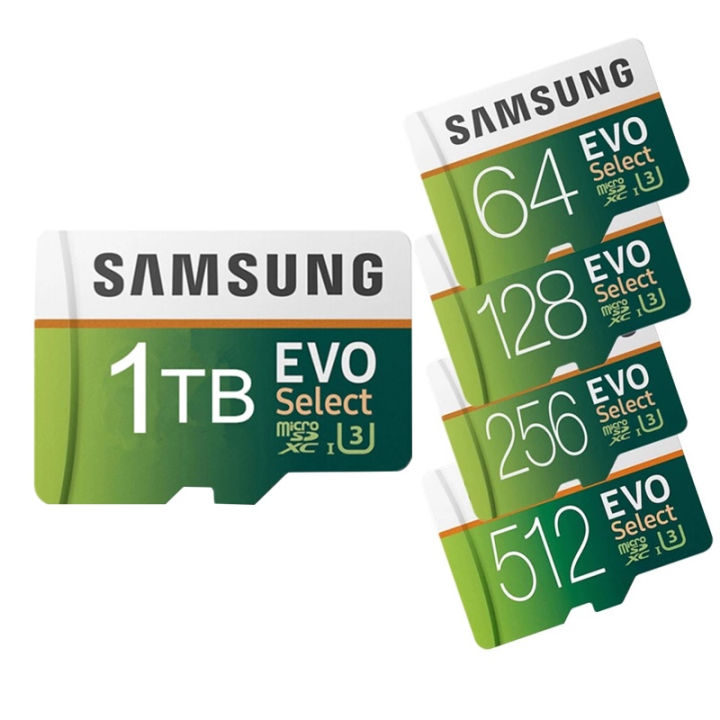SAMSUNG EVO Select Micro SD Memory Card 1TB 512GB 256GB 128GB 64GB For ...