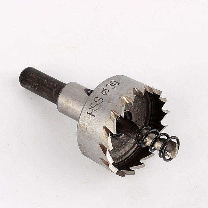Stainless Steel Drill Bit Metal Heavy Duty Hole Saw Cutter tool 30mm ...