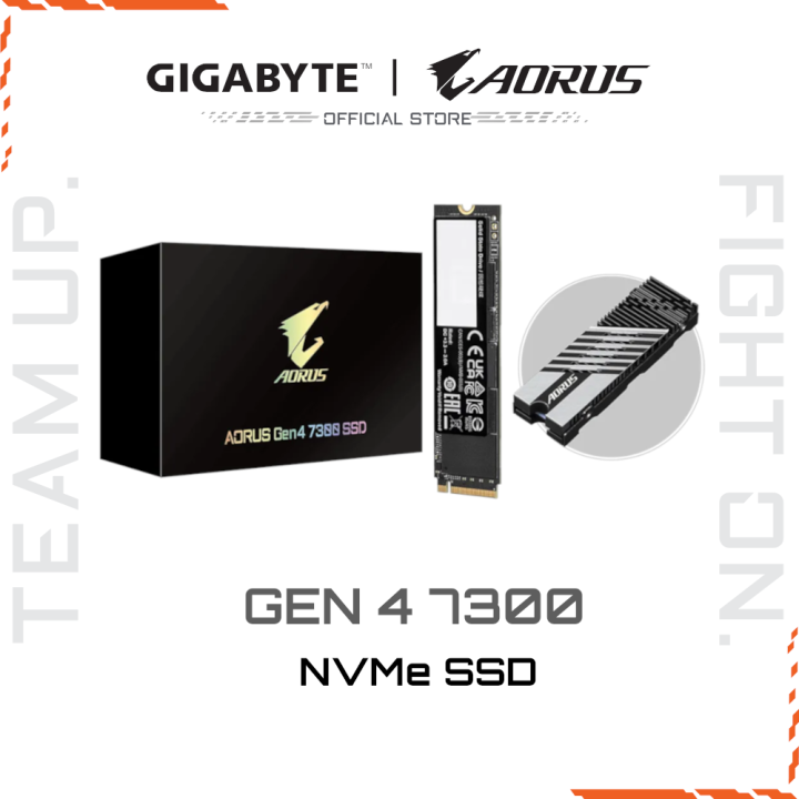 AORUS GEN4 7300 SSD | NVMe GIGABYTE for GAMING and PS5 | Lazada Singapore