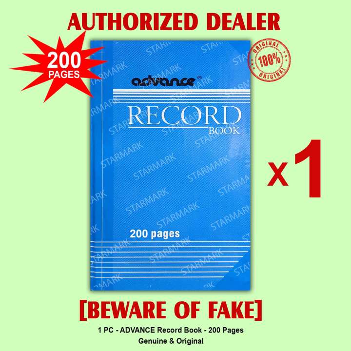 Advance Record Book Books 200 pages Log Book Books Logbook Logbooks ...