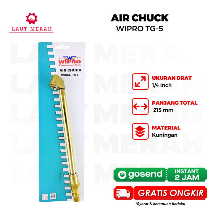 WIPRO Air Chuck TG-5 / Alat Isi Angin Ban / Air Chuck | Lazada Indonesia
