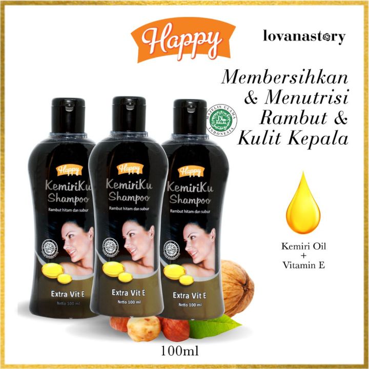BEAUTY WOMEN 3PCS PROMO SHAMPO PENGHITAM RAMBUT , HAPPY KEMIRIKU ...