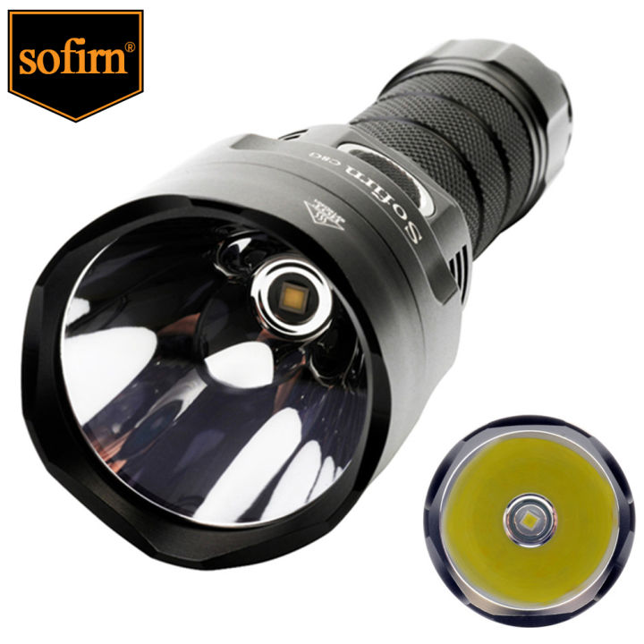 Sofirn C8G Powerful 21700 LED 6500K flashlight SST40 2000lm 18650 Torch ...