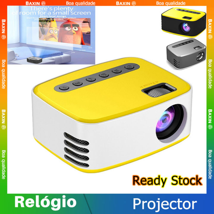 【Ready Stock】 2023 New T20 Mini Projector 500 Lumens, 320*240 Pixels ...