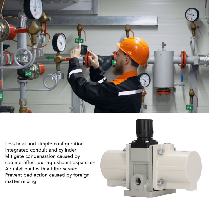 Pressure Boost Valve SMC Type Built in Filter Screen Pneumatic Boost ...