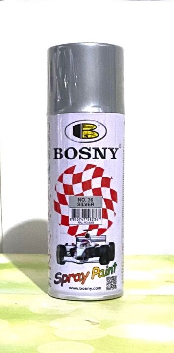 Bosny Spray Paint Silver 36 | Lazada PH