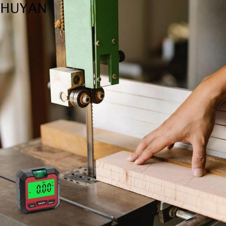 HUYAN ic Digital Level Box Lcd Screen Accurate 360 Degree Angle Finder ...