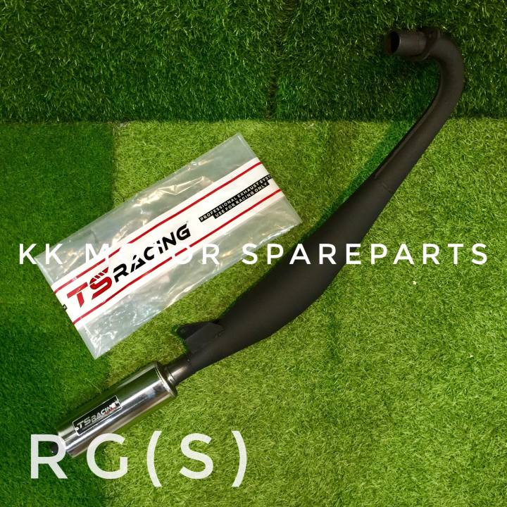 TS RACING EXHAUST PIPE SUZUKI RG (S) RG-SPORT / RC80 RC 80 EKZOS PIPE ...