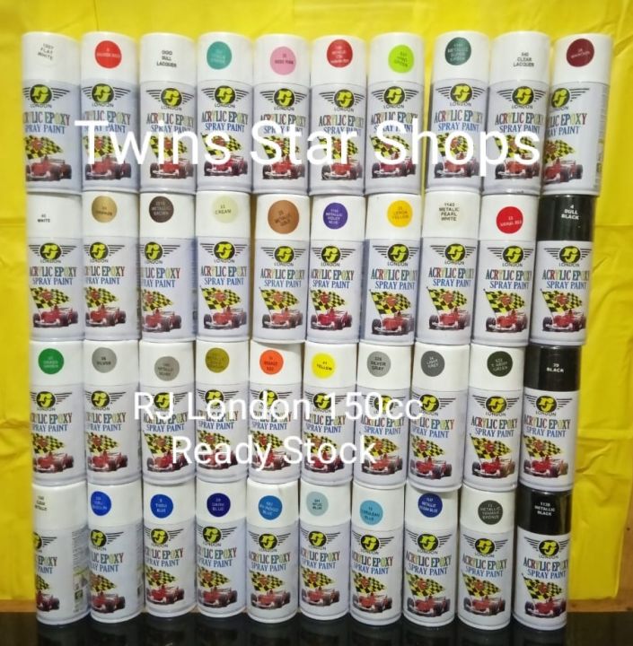 Pilok Pylok Pilox Cat RJ Cat Semprot RJ 150cc Ready Berbagai Warna Gold ...