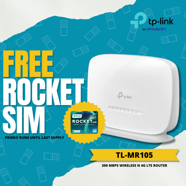 TP-Link TL-MR105 300 Mbps Plug and Play Wireless N 3G/4G Connection 4G ...