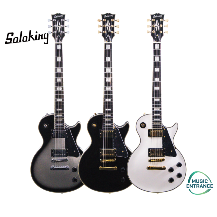 Soloking SLS60 CUSTOM กีตาร์ไฟฟ้า โซโลคิง รุ่น SLS-60 Custom 22 เฟรต ...