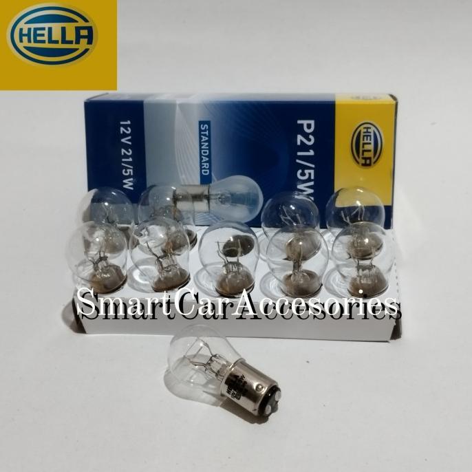 Dop Bohlam Lampu Rem S25 K2 Double 1016 12V P21 5W Bay 15D Hella Hela ...