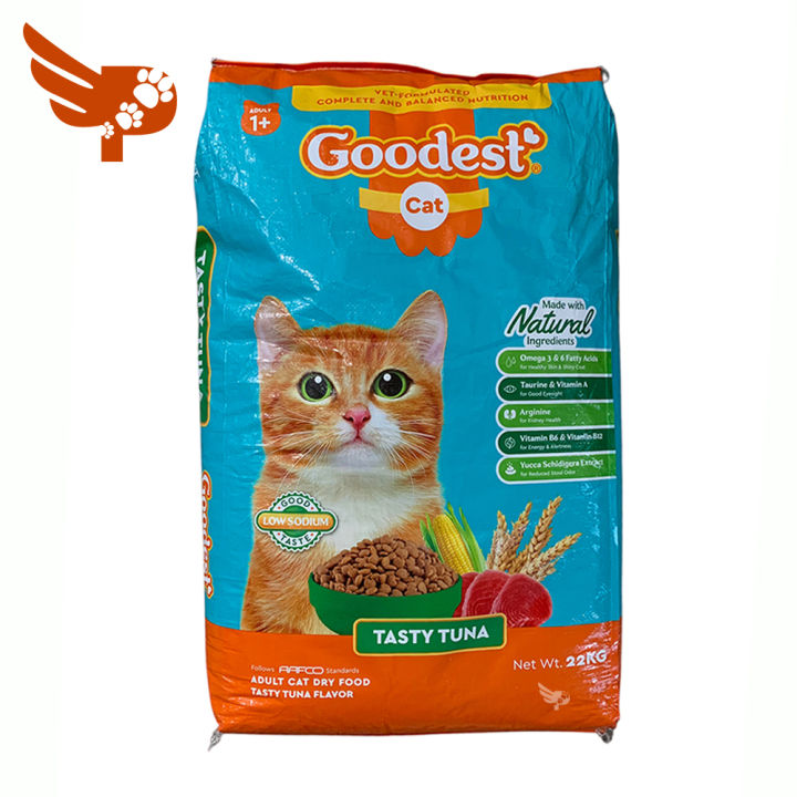 Goodest Cat 1kg Repacked - Tasty Tuna Flavor - Adult Cat Dry Food ...