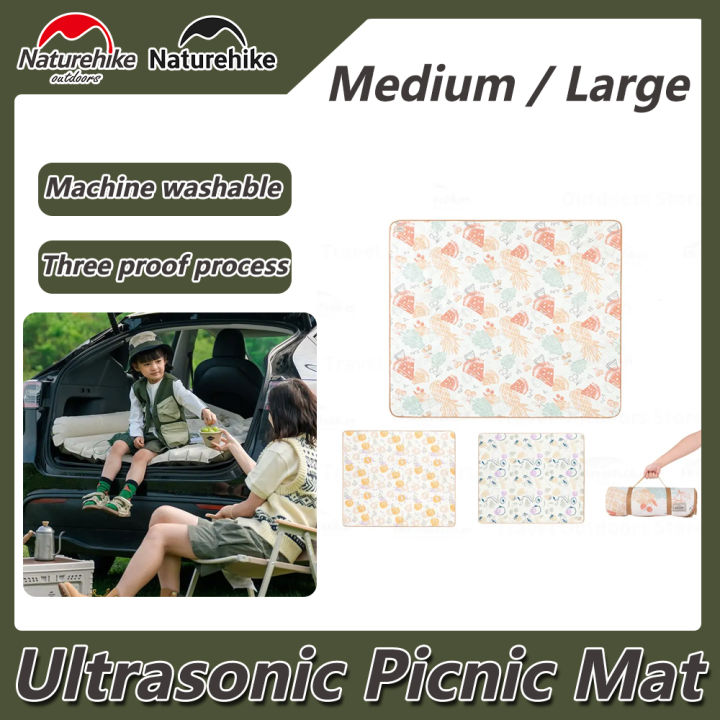 Naturehike Picnic Mat Ultrasonic Waterproof Family Park Outdoor Camping ...
