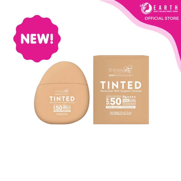 Brilliant Skin Tinted Sunscreen With Orgasol® Caresse SPF50 | Lazada PH