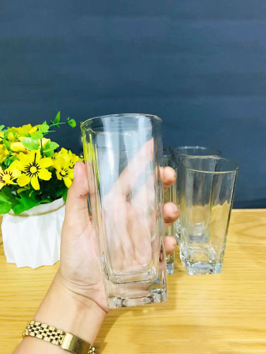 DELISOGA Y5402 transparent glassware juice cup water cup glass BASO ...