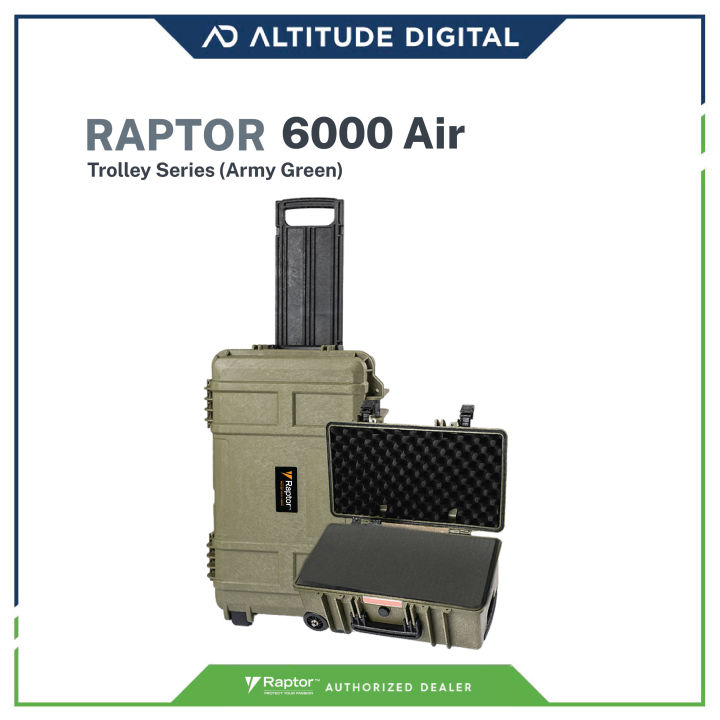 Raptor Case Air Trolley 6000 Photo Video Waterproof / Dustproof Trolley ...