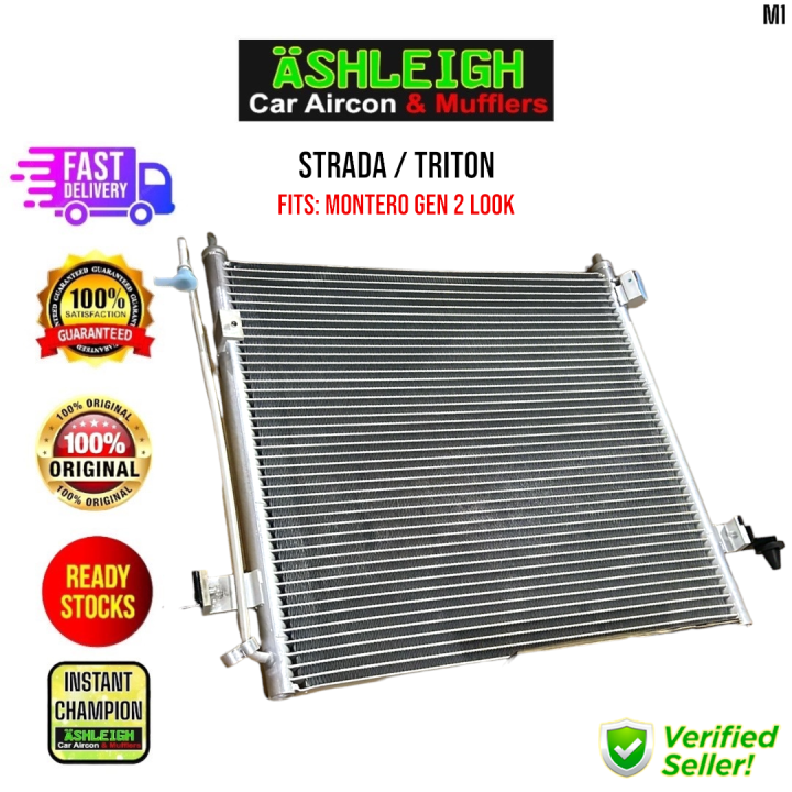 Mitsubishi Strada Condenser Car aircon parts m1 | Lazada PH
