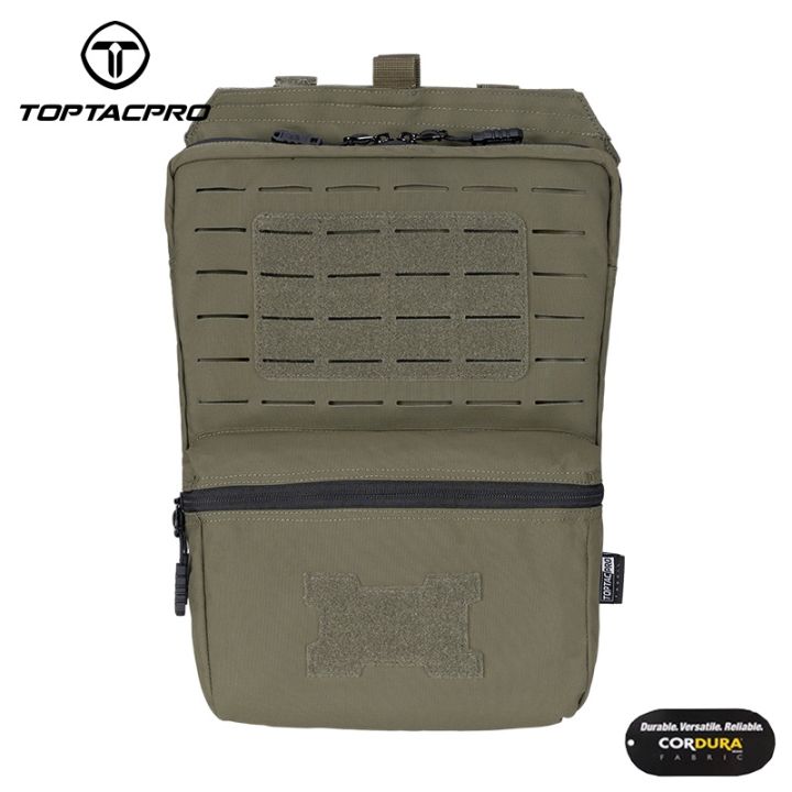 TOPTACPRO Tactical Hydration Pouch MOLLE 2L Military Hydration Backpack ...