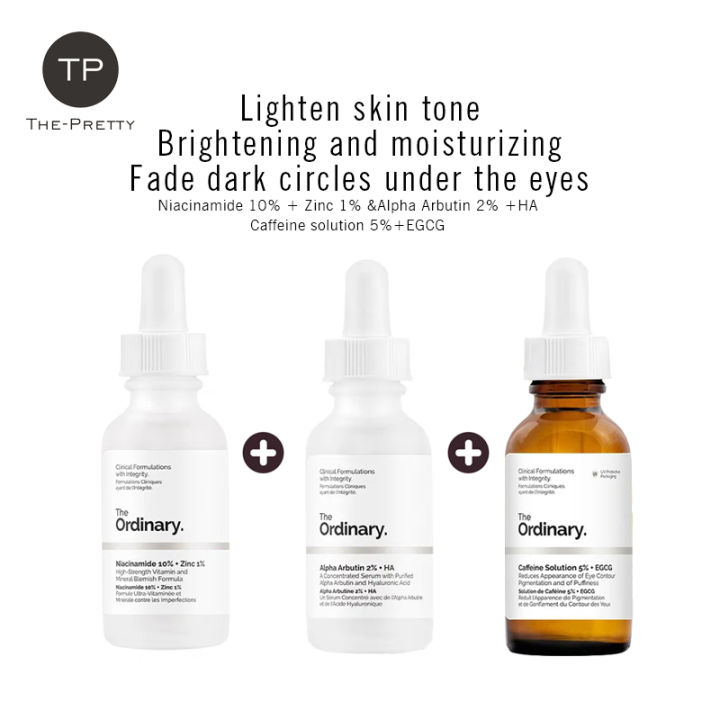 🔥Free Shipping🔥The Ordinary Whitening Skin Brightening Kit ...