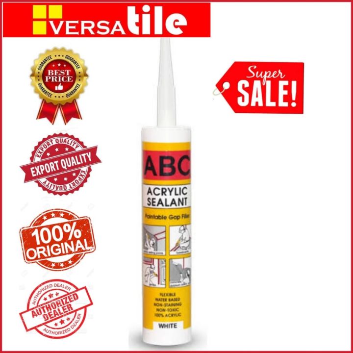 ABC Acrylic Sealant Paintable Gap Filler 300ml | Lazada PH