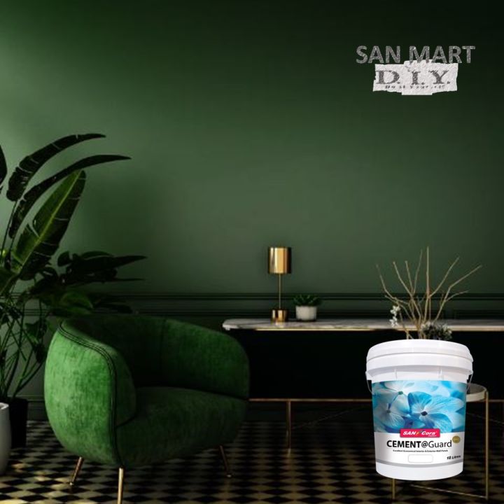 SANCORA Cement Guard Emulsion Paint (1 Litre) / Cat Air Emulsi Warna ...