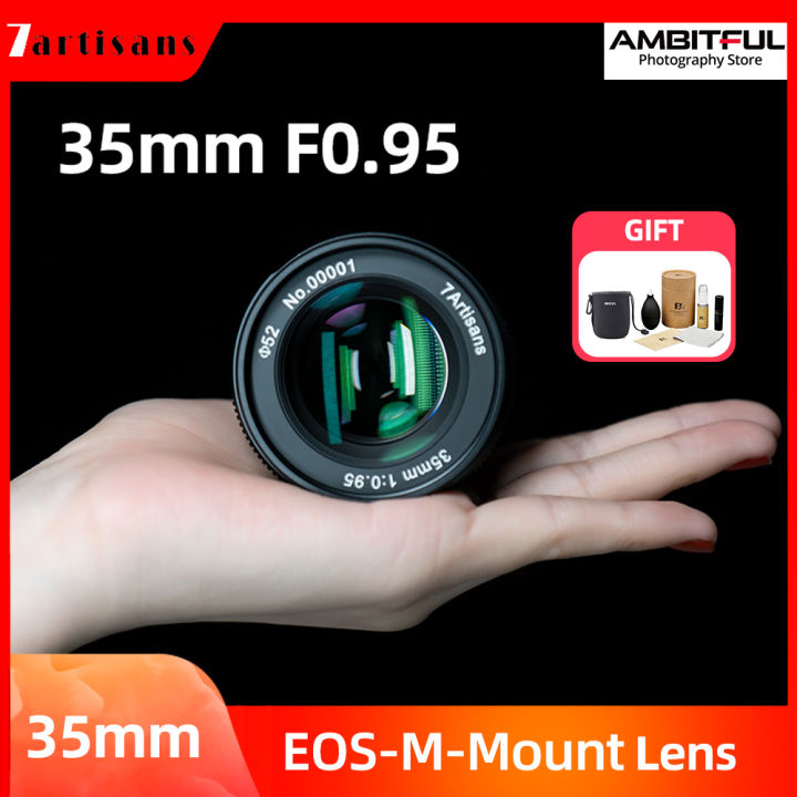 7Artisans 35mm F0.95 portrait Wide Angle large aperture Lens For Canon ...