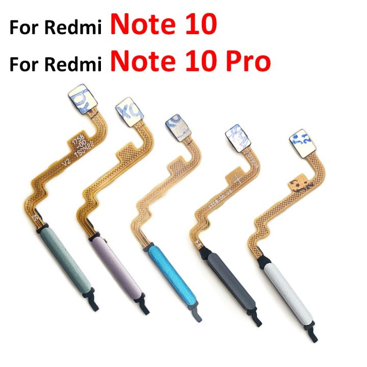 Repair Fingerprint Scanner For Xiaomi Redmi Note 10 Pro ID Home Button ...
