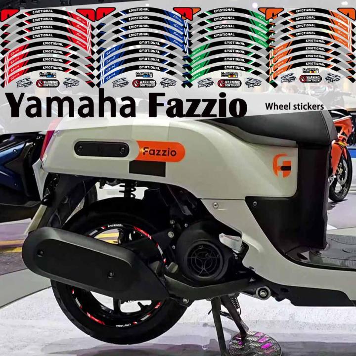 For Yamaha Fazzio Fazzio125 Fazzio 125 Rim Sticker Mags Decals for ...