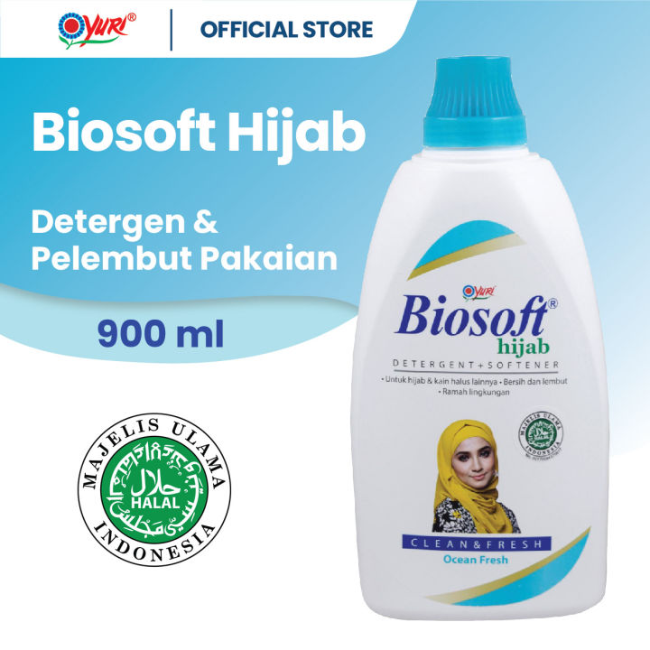 Biosoft Hijab Deterjen Cair 900 Ml | Lazada Indonesia