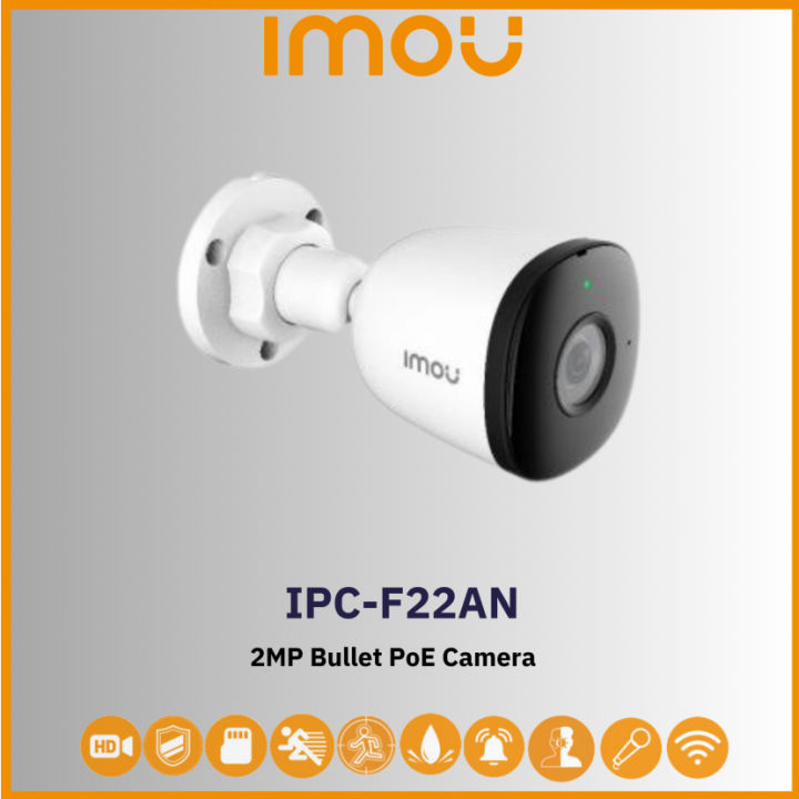IMOU IPC-F22AN 2MP Bullet PoE Camera | Lazada PH