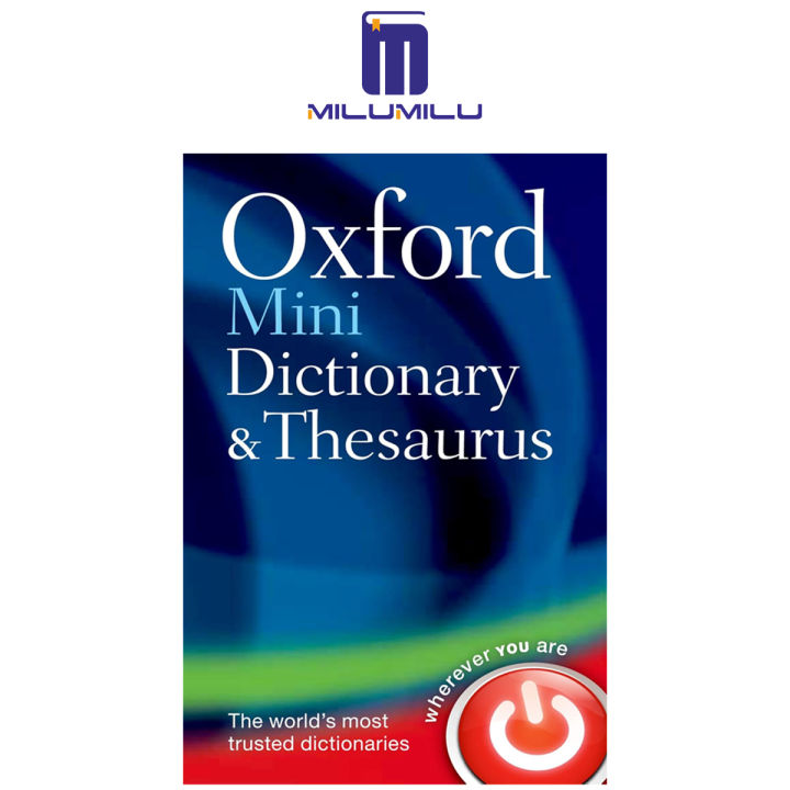 Oxford Mini Dictionary and Thesaurus 2nd Edition by Oxford Languages ...
