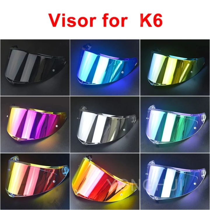 Helmet Visor for AGV K6 K6S Helmet Shields Replacement Windshield ...