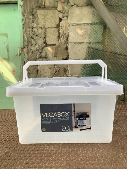 20 liters storagebox (megabox) | Lazada PH
