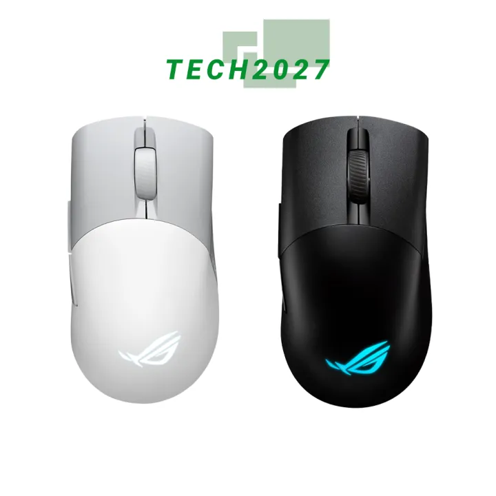 ASUS ROG Keris Wireless AimPoint Gaming Mouse, Tri-mode connectivity (2 ...