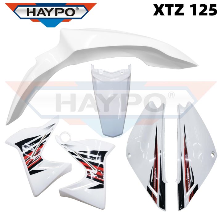 Haypo Brand XTZ 125 Front Fender Cover Rear Fuel Side Tank Cover Rear ...