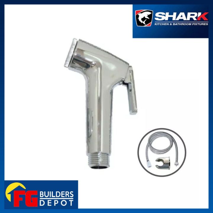 SHARK SHARK SANITARY BIDET SET SF2510 CHROME PLATED (Bathroom Bidet ...