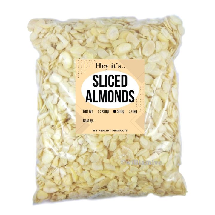 Sliced Almonds (250g, 500g, 1kg) | Lazada PH