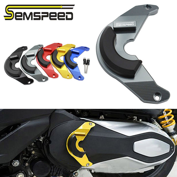 SEMSPEED Motorcycle CNC Rear Engine Cover Guard Protection For Honda ...