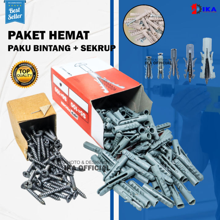 DINABOLT S5 | S6 | S8 | S10 | S12 Dan SKRUP SET / SKRUP/PAKU/BAUT S8 ...