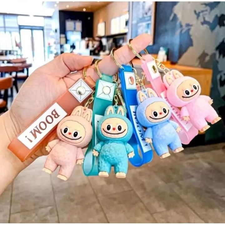 LB01 GANCI LABUBU BOOM GANTUNGAN KUNCI PREMIUM STRIPE BOOM | Lazada ...