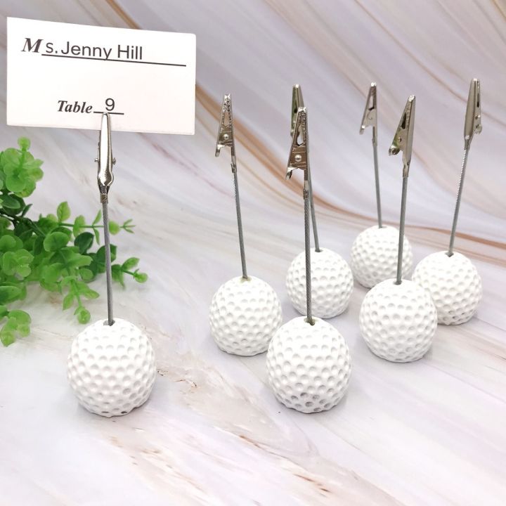 GONUUWGL 3pcs White Golf Ball Base Multifunction Stable Base Photo Clip ...