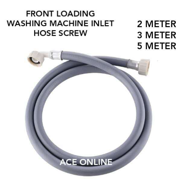 FRONT LOADING WASHING MACHINE INLET HOSE SCREW TYPE 2M/3M/5M | Lazada