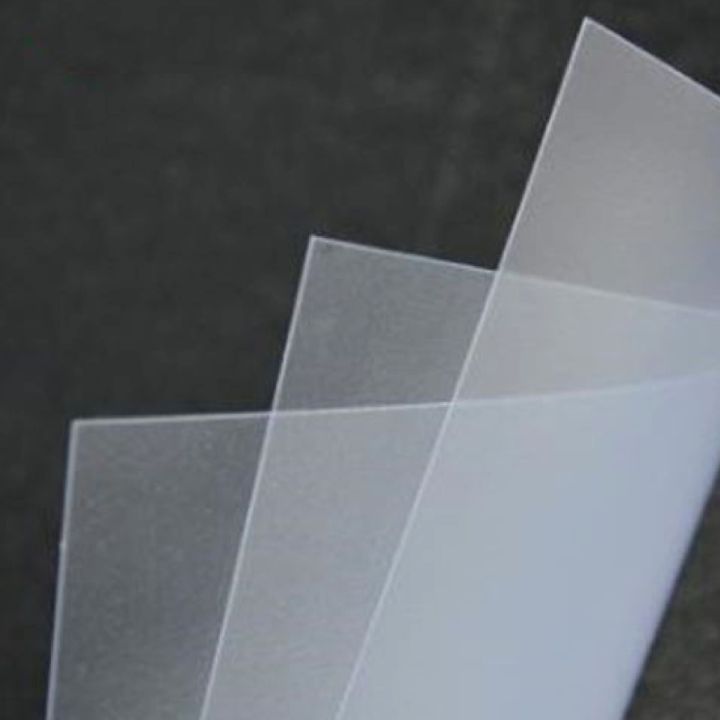 10pcs PP PVC Matte Transparent Plastic Rigid Sheet for Cover Binding ...